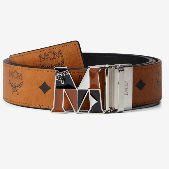 MCM | Accessories | Mcm Claus Reversible Belt | Poshmark
